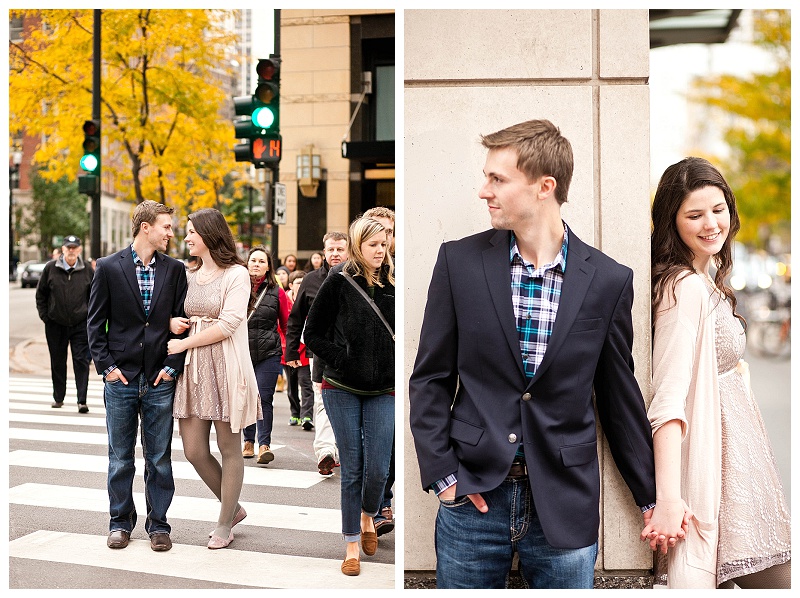 Alex & Allie ::: Downtown Chicago Engagement » Sabrina Nohling Photography
