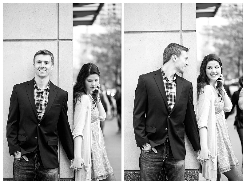 Alex & Allie ::: Downtown Chicago Engagement » Sabrina Nohling Photography